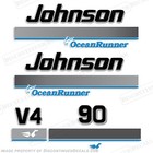 Fits Johnson 90hp OceanRunner Decals | eBay