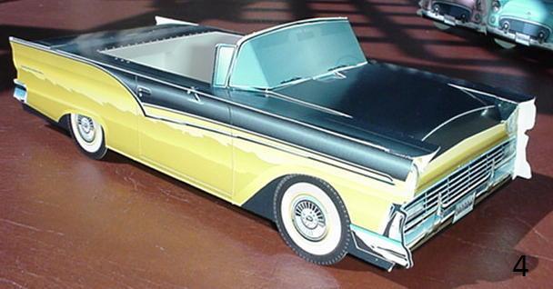 9 ~ ASSORTED Classic Cardboard FORD Cars Party Planner Kids Food Box ...