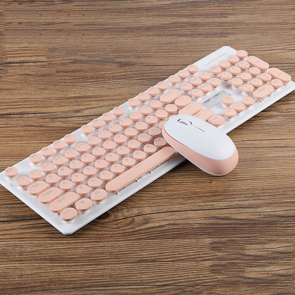 Office Computer Accessories Notebook Wireless USB Keyboard Mouse Set ...