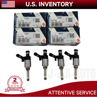 4x BOSCH OEM Fuel Injectors For AUDI A3 A4 A5 Q5 TT Quattro 2.0T ...