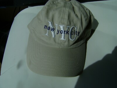 NEW YORK CITY NYC Logo Baseball CAP HAT - New and Nice Looking | eBay