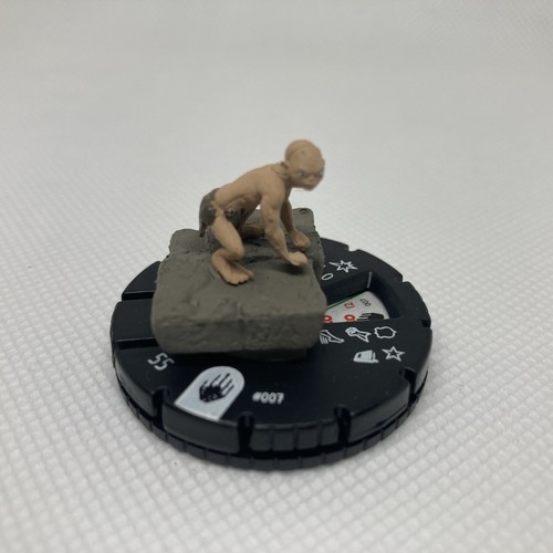 Lord of the Rings The Two Towers Heroclix Figure Gollum with Card | eBay