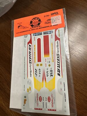 Slixx Decals 1292 1/25 Scale Ray Allen’s Engine Masters Drag Racer | eBay