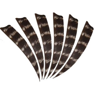 30pcs Pfeilfedern 5 Zoll Naturfeder Befiederung Rechts Links DIY ...