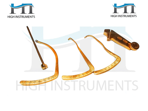 ACL PCL Drill Guide Knee Arthroscopy Surgical Instruments Gold 4 PCS ...