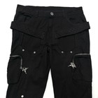 Guapi Black Jeans Stacked Denim 28 Zippers Limited Edition Pockets Aaron Wilhelm | eBay