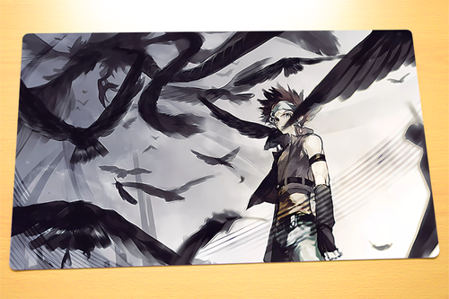 No.545 Yugioh TCG Custom Playmat Crow Blackwing YGO Card Game Mat Duel ...