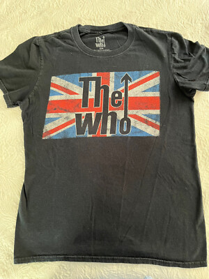 Vintage Style The Who T Shirt Black Mens Small | eBay