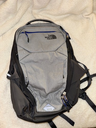 The North Face Router Transit Backpack Grey and Dark Blue New Without ...