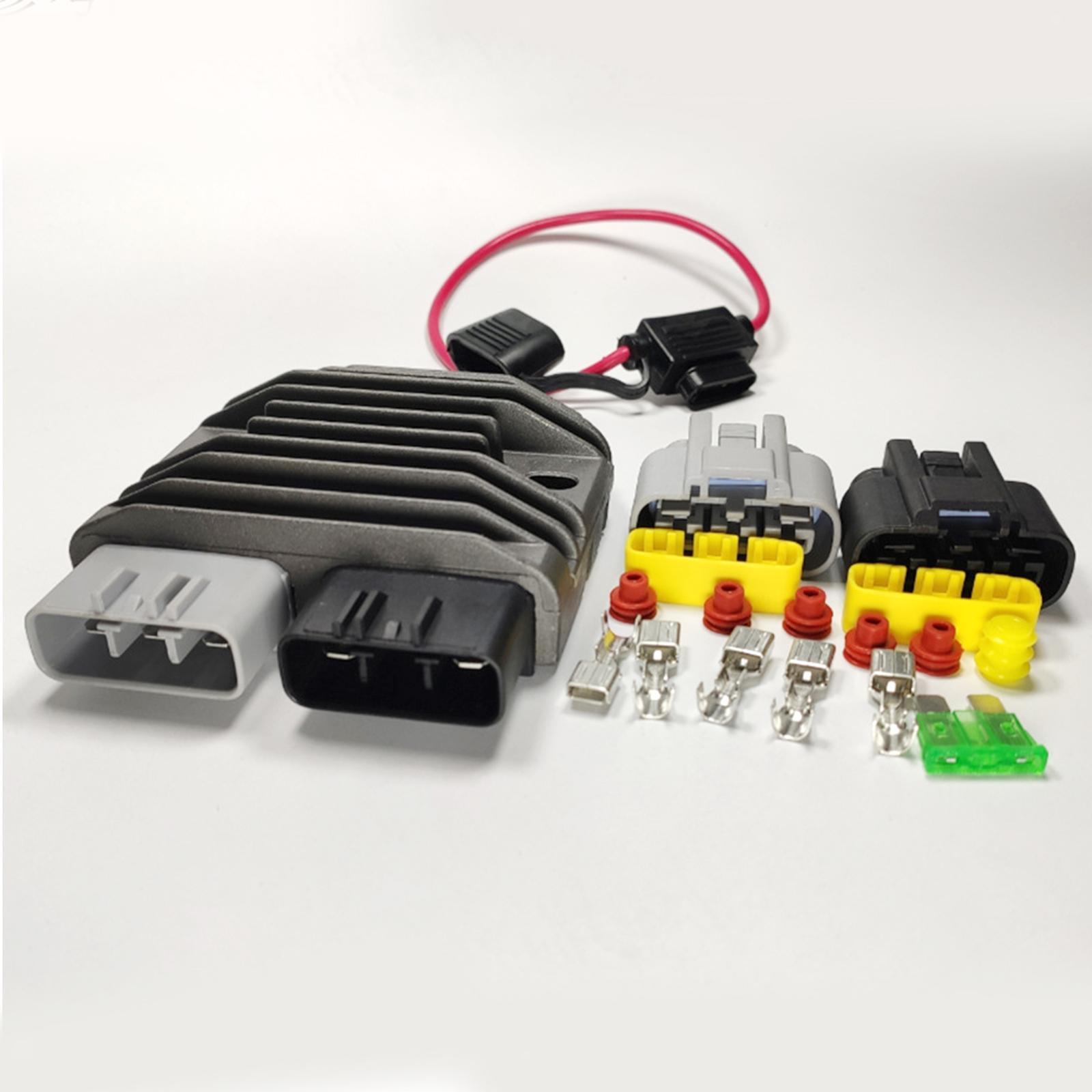 Regulator Rectifier Connector Kit Aluminum Durable for Mosfet FH020AA ...