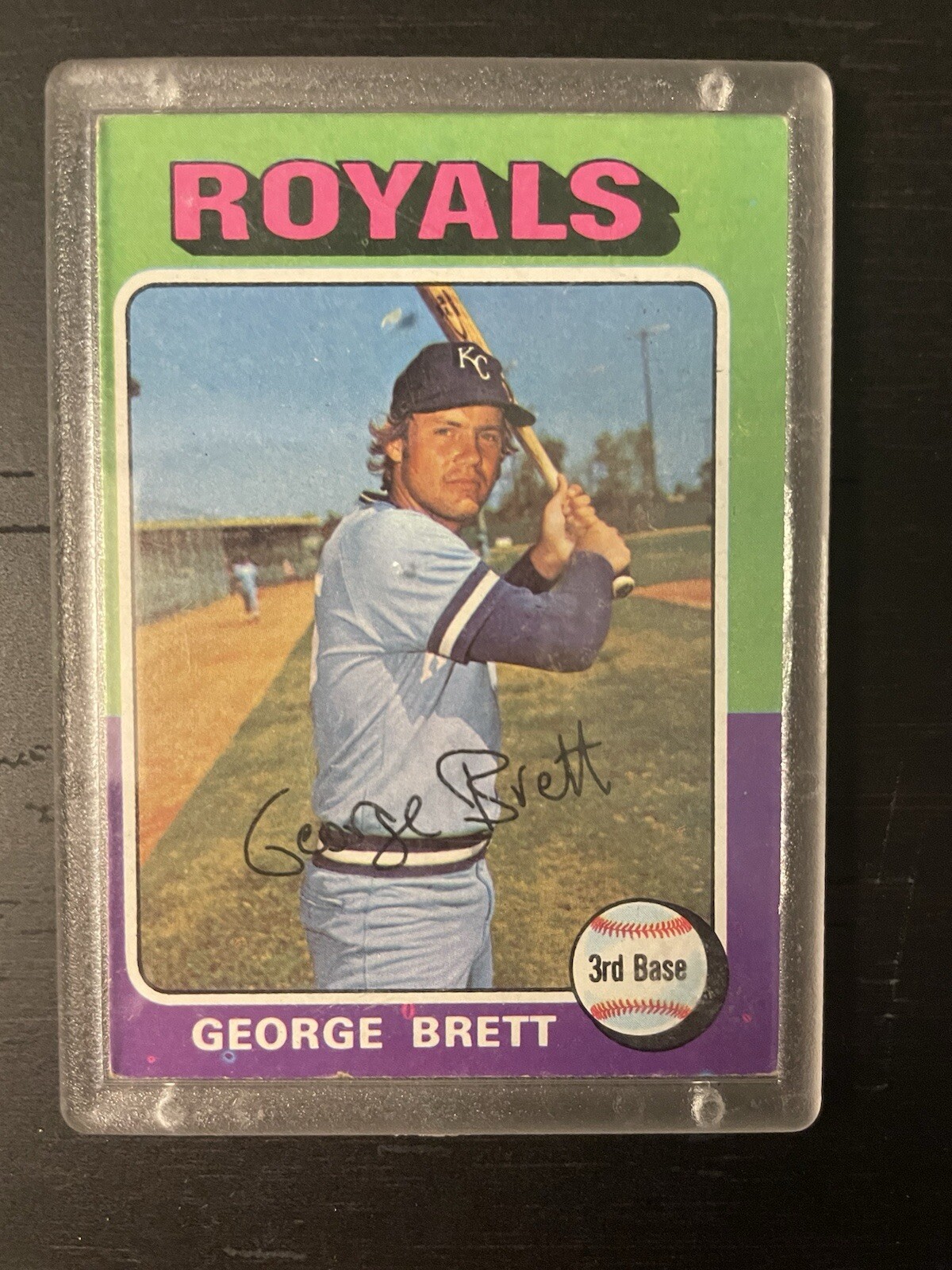 1975 Topps - #228 George Brett (RC) Kansas City Royals | eBay