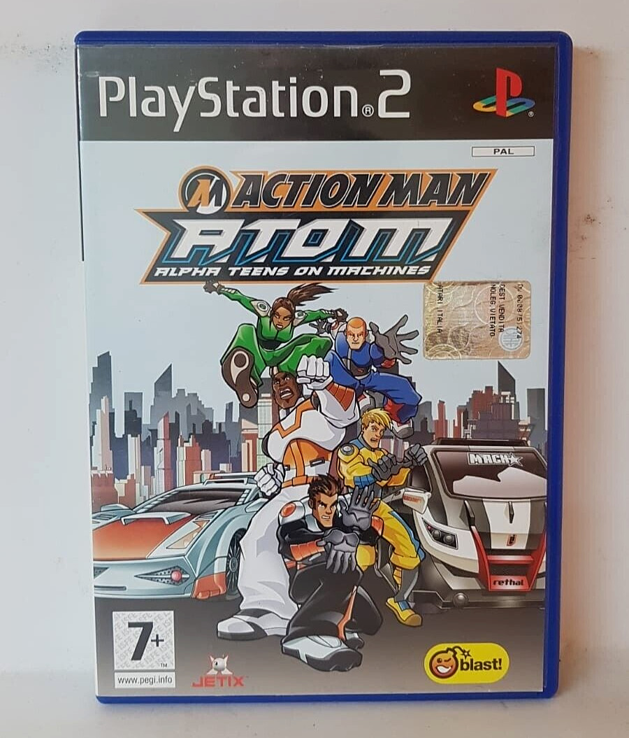 Action Man ATOM PlayStation 2 PAL - Prix - Photo - Présentation