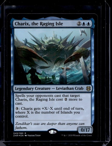 1x Charix, the Raging Isle FOIL NM - Zendikar Rising MTG | eBay