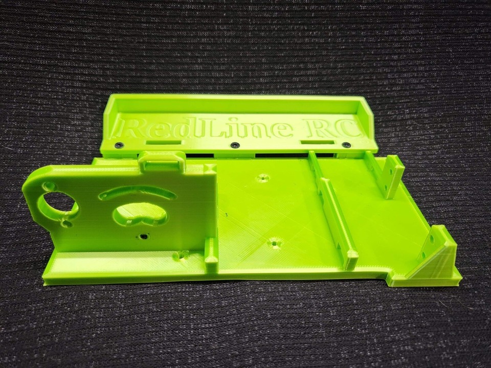 Redline RC Traxxas Jato Nitro To electric conversion mount kit Custom ...