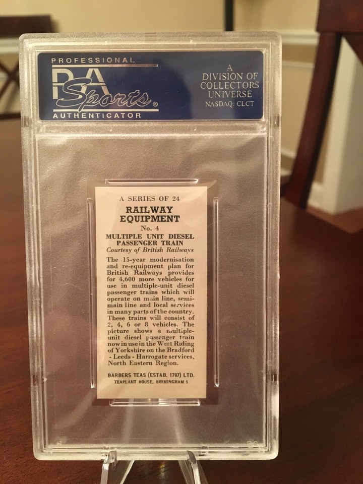 1958 Barbers Tea - Multiple Unit Diesel - Passenger Trains - PSA NM-7 ...