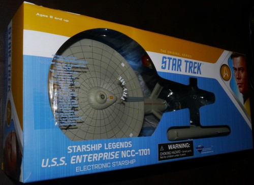 STAR TREK DIAMOND SELECT LEGENDS ENTERPRISE NCC 1701 HD Electronic Ship ...