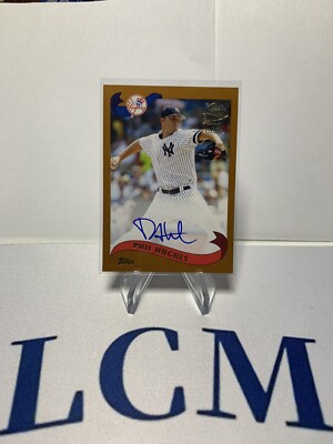 2020 Topps Archives PHIL HUGHES Fan Favorites Autograph Auto Yankees | eBay