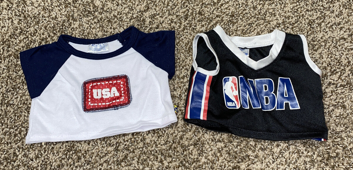 Build A Bear Nba Jersey Usa Shirt Lot | eBay