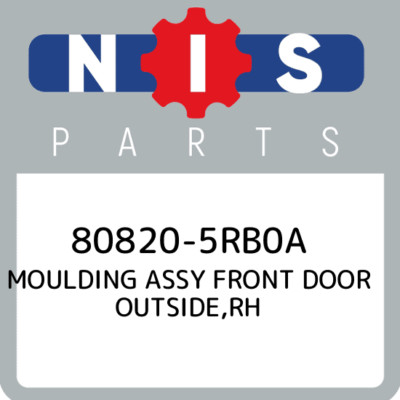 80820-5RB0A Nissan Moulding assy front door outside,rh 808205RB0A, New ...