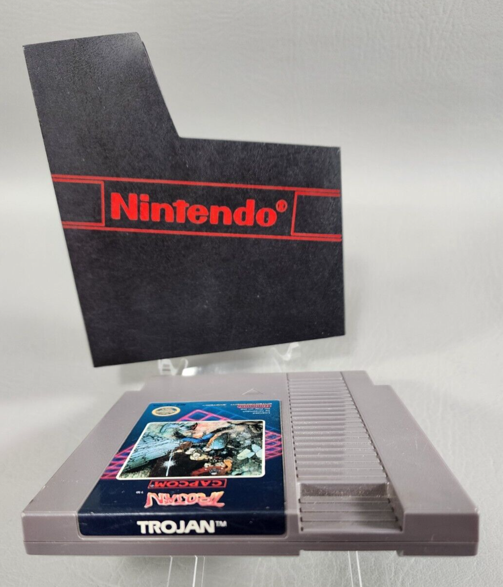 Nintendo NES - TROJAN [Capcom] Game - w/Case - Japan | eBay