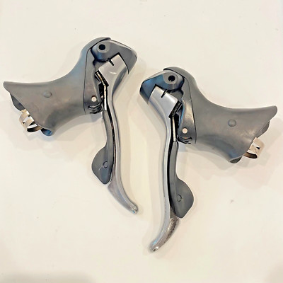 Shimano 105 Black ST-5600 Road Bike Shifter Set 2x10 Double 10-Speed ...