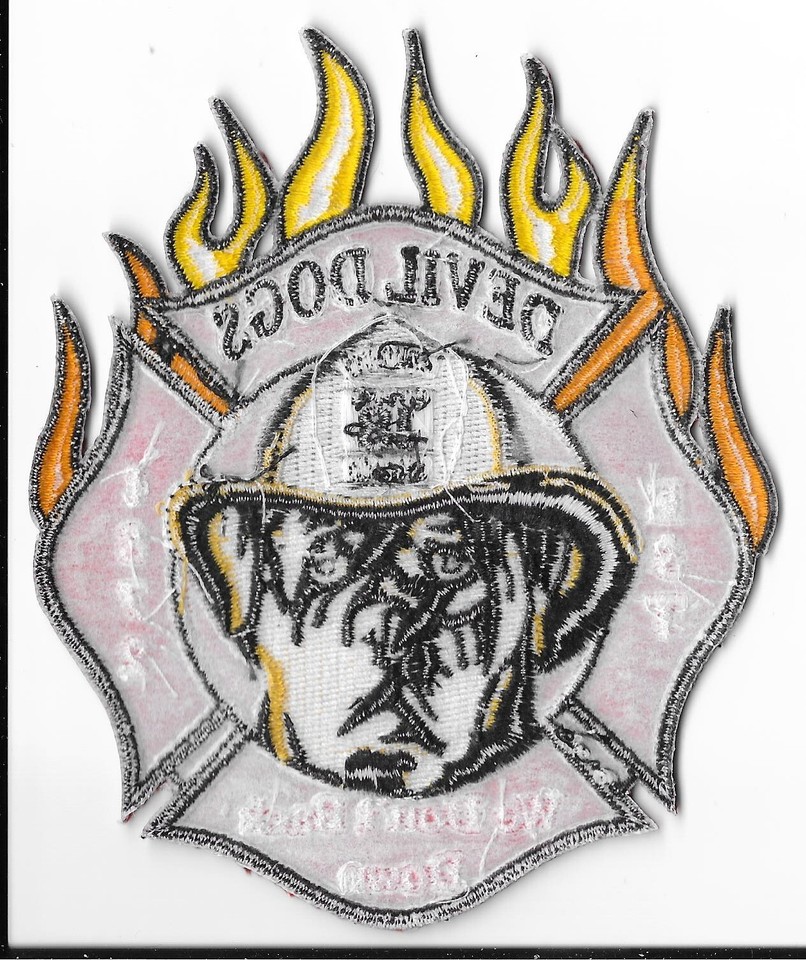 Chicago Fire Department, Illinois Engine 18 Devil Dogs Patch V1 | eBay