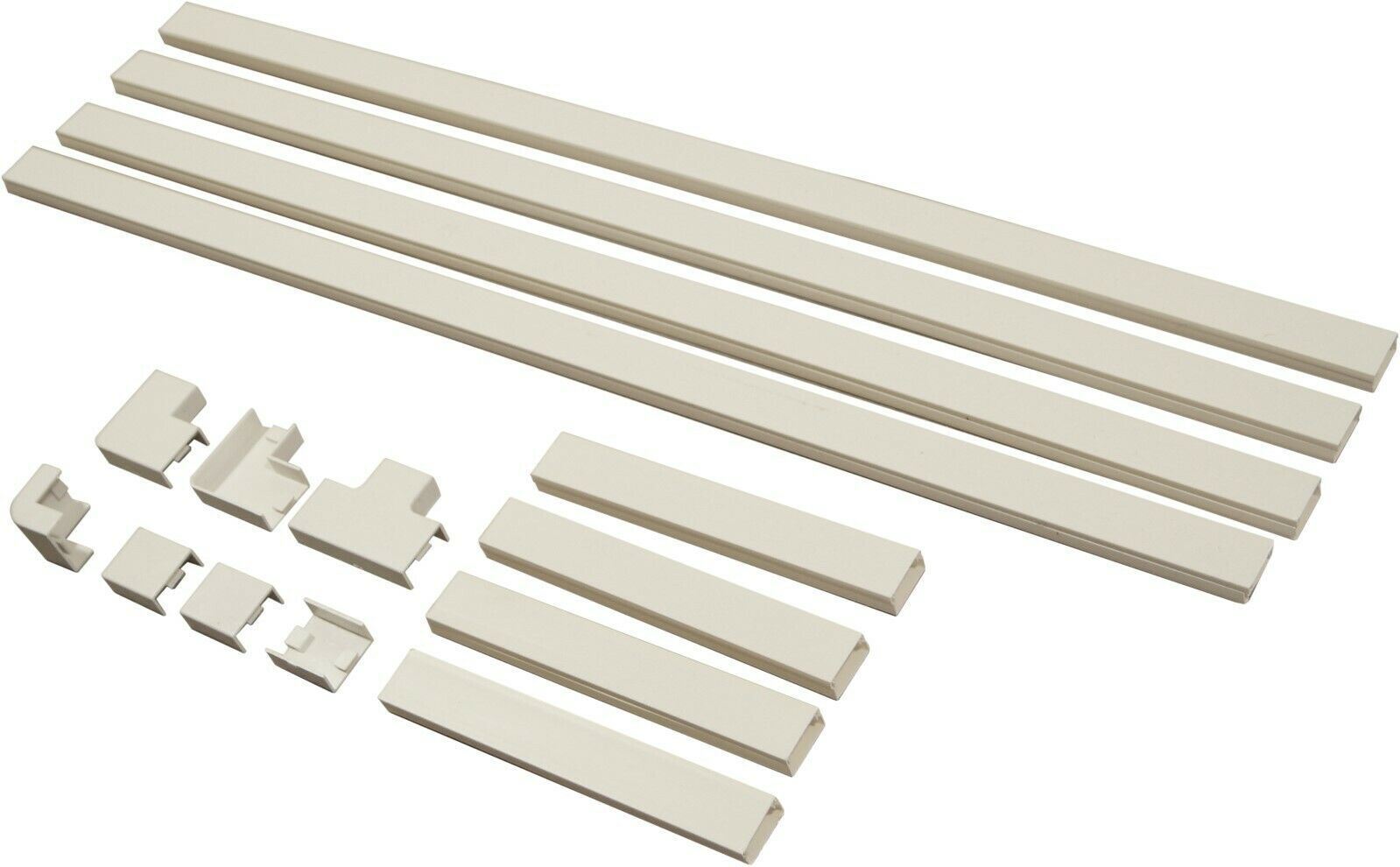 Mini Trunking 16x25 YT2 MT2 Cable Management Installation Kit Bend Tee ...