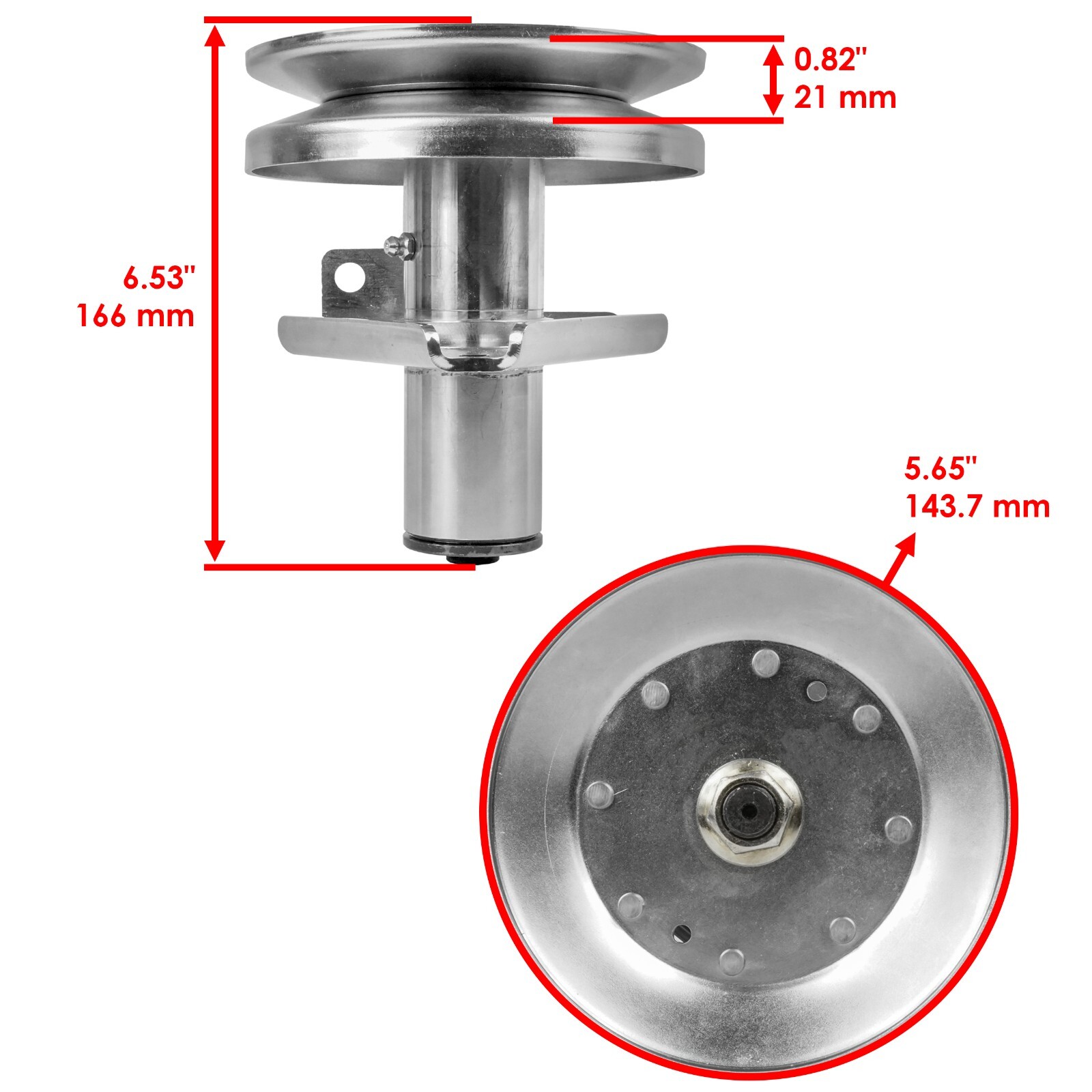 Spindle Assembly 38" Deck fits John Deere LT133 LT150 LT155 LT160 LT166 ...