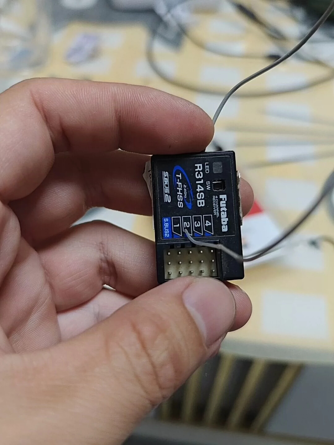 Futaba R314SB 4 Channel 2.4GHz T-FHSS Receiver 4PM 4PX 7PX 10PX Replace ...