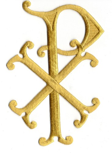 Chi-Rho Christogram - Stoles - Embroidered Iron On Patch - LTGR2883 ...