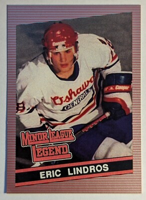 Eric Lindros - Minor League Legend - Oddball Card Oshawa Generals HOF | eBay