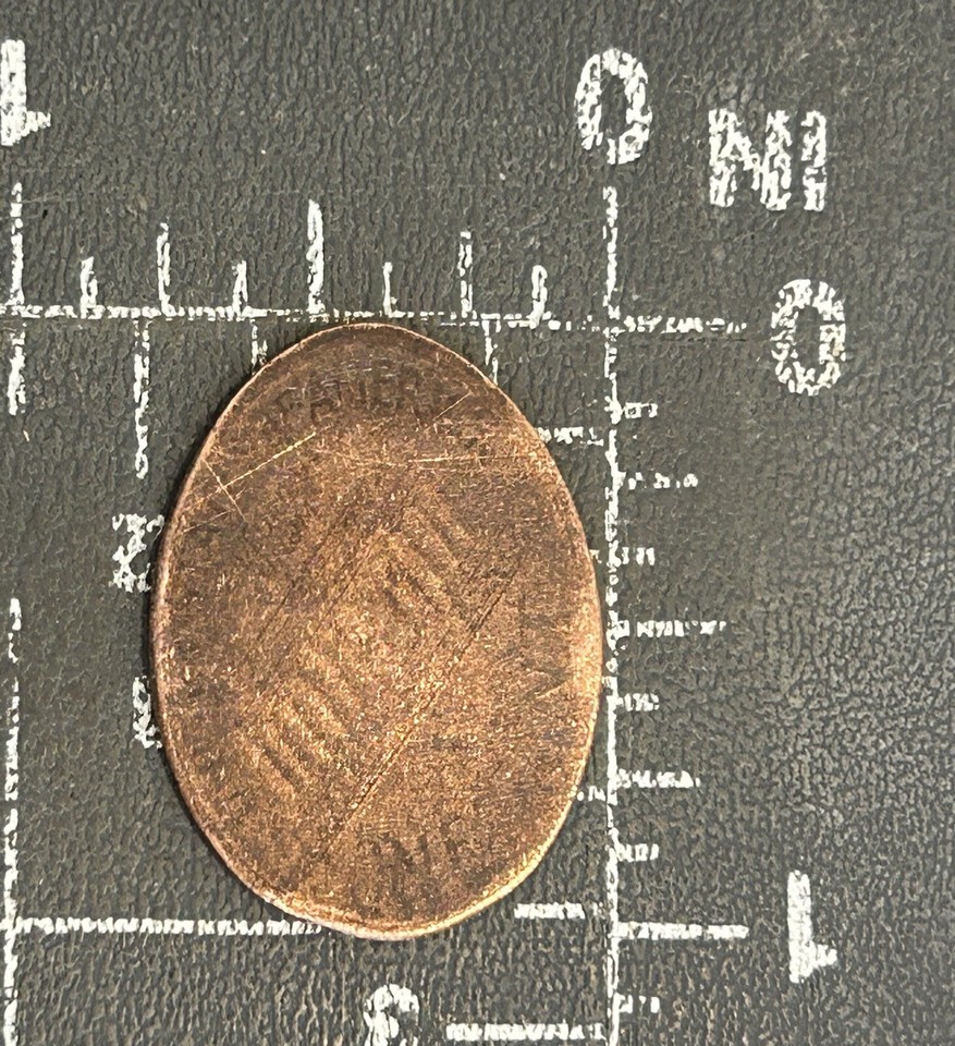 La Gran Plaza De Fort Worth Ft. Texas TX Elongated Pressed Smashed Flat ...