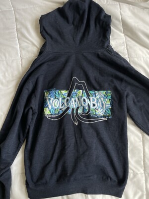 Universal Studios Volcano Bay Logo Medium Jacket Sweatshirt Hoodie Zip ...