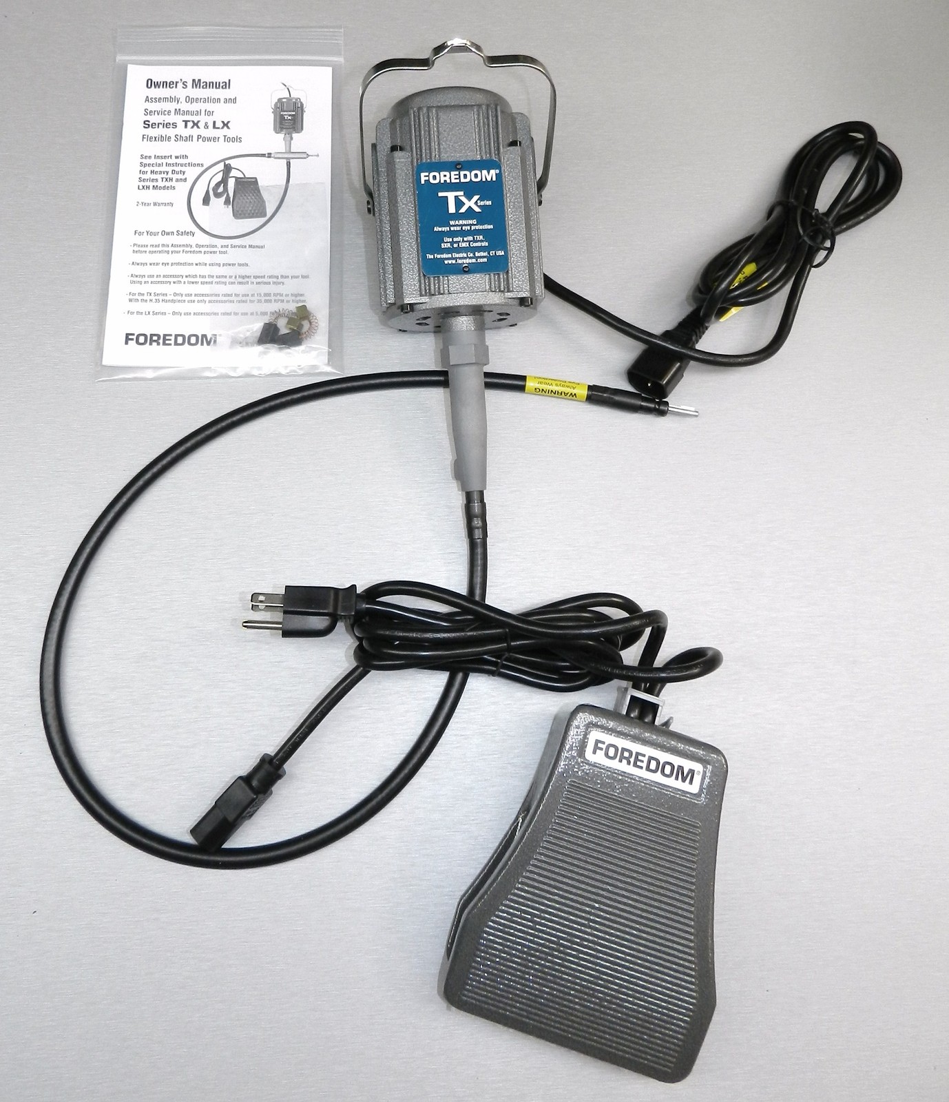 Foredom K.TX300 Flexshaft Jewelers Kit 1/3 Hp 110v Tx300 with TX - TXR ...