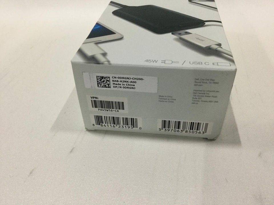 (Lot of 70) Genuine Dell 45W PA45W16-CA USB-C Power Adapter Plus ...