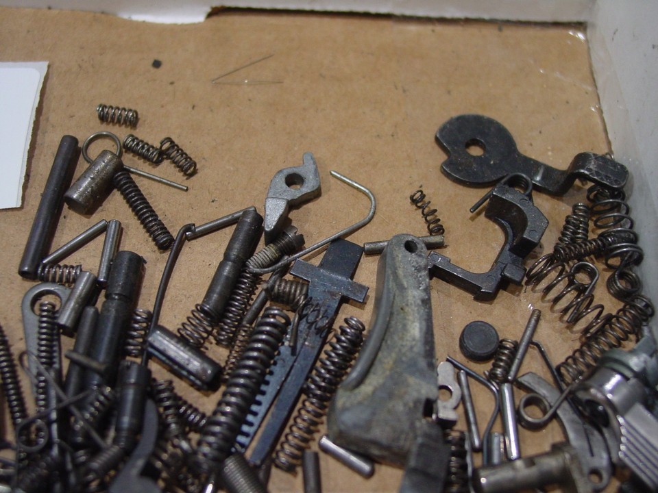 Lot Gun Parts Gunsmith Spring Pin Trigger Safety Rohm Iver Johnson ...