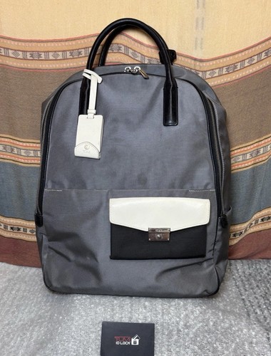Tumi Larkin Portola Convertible Backpack Ballistic Nylon Gray Silver 16 ...