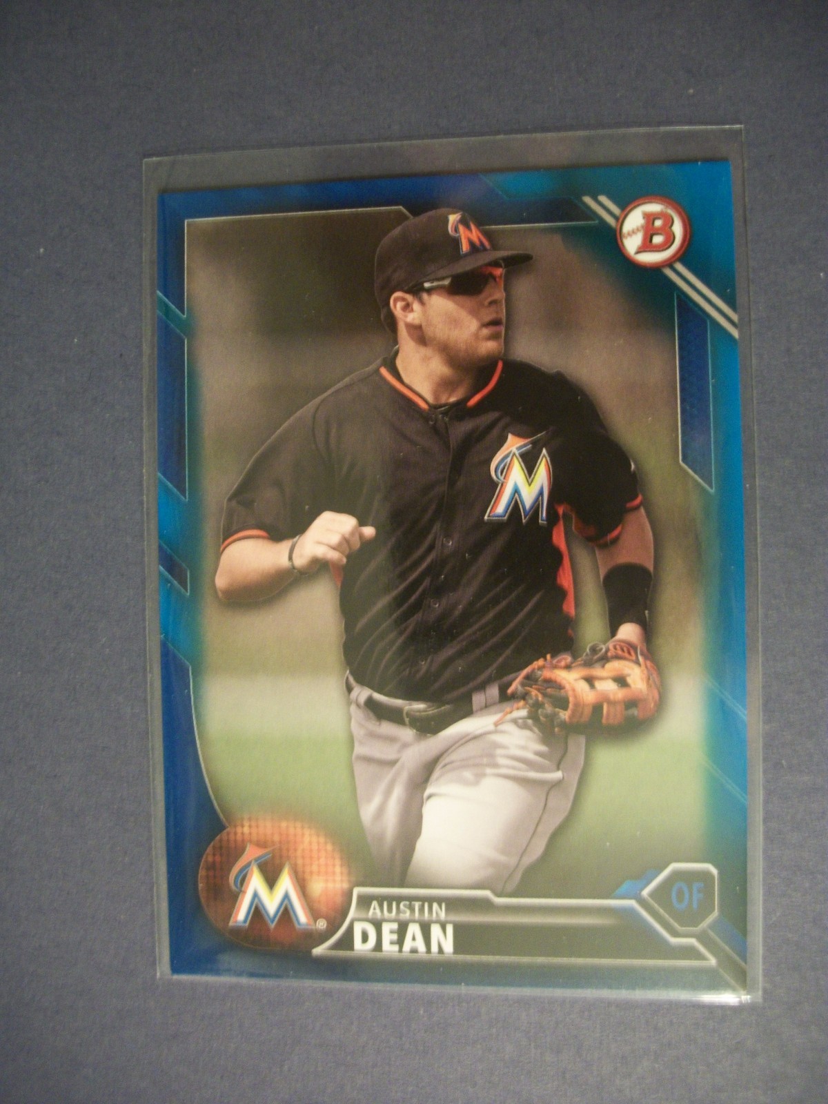 AUSTIN DEAN 2016 Bowman Draft Blue #166 Marlins RC /150 | eBay