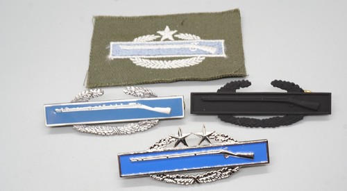 Vietnam War Army CIB Combat Infantry Badges 3rd Award & 2nd Award Patch ...