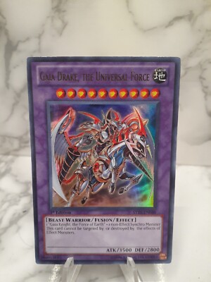 Gaia Drake The Universal Force ULTRA RARE 1st Edition Yugioh STBL-EN039 ...