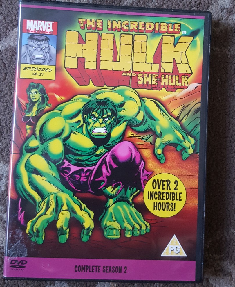 HULK AND SHE HULK DVD 8 EPISODES MARVEL | eBay