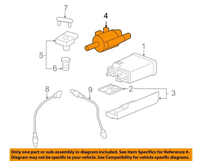 GM OEM 06-16 Aura Emission System Emission Components-Purge Valve ...