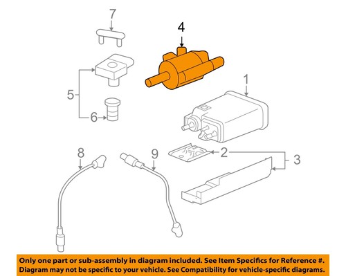 GM OEM 06-16 Aura Emission System Emission Components-Purge Valve ...