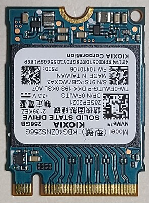 NEW - Dell Inspiron 5000 14-5402 256GB SSD NVMe FWJTG KIOXIA ...
