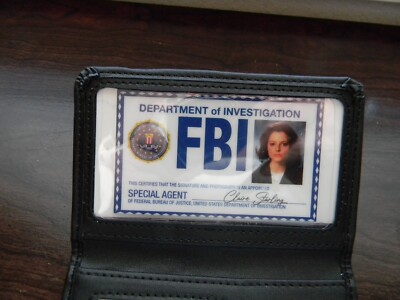 JODY FOSTER "HANNIBAL" CLARICE STARLING CLIP-ON ID BADGE CASE BADGE ...