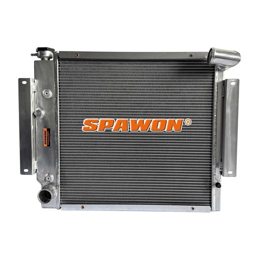 AT SPAWON For International Scout II Pickup 1970-1981 3-Row Aluminum ...