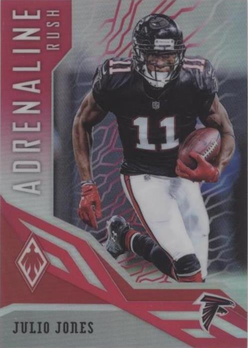 2018 Panini Phoenix - Adrenaline Rush Julio Jones #4 Pink /199 for sale ...