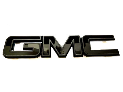 Front Grille Emblem Blackout for 2015-2019 GMC Sierra 1500 2500HD ...