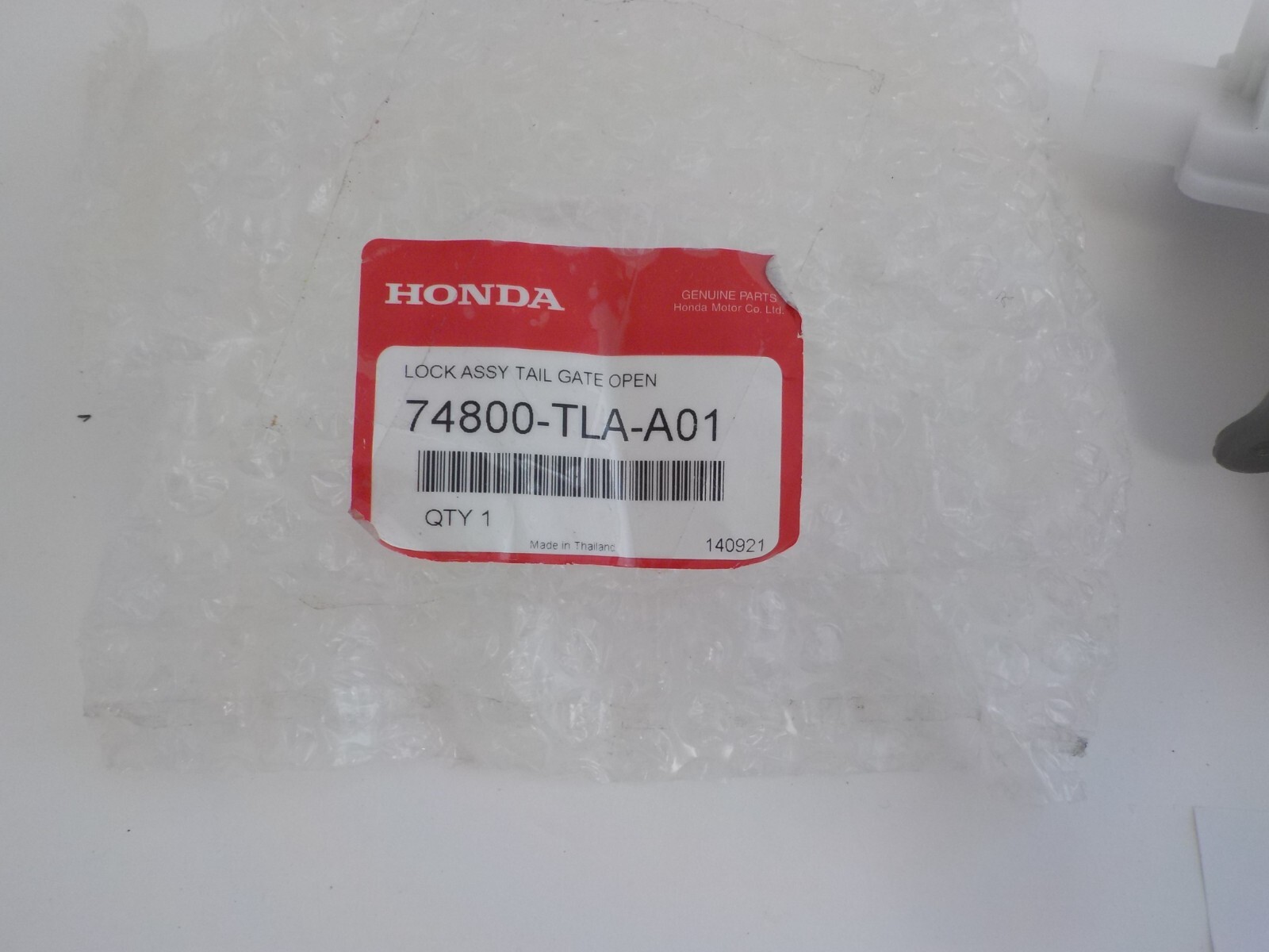 17-22 Honda Tailgate Lock Assembly OEM 74800-TLA-A01 (#6493) | eBay