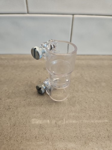 Spyder Vertical Straight Hopper Feed Neck/Port Elbow Adapter (7/8" to 1 ...